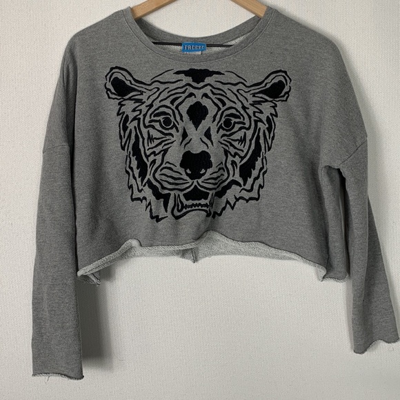 Freeze | Tops | Freeze Tiger Crop Top | Poshmark